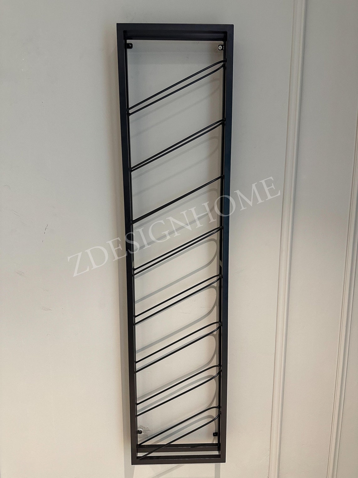 Wall Mounted Wine Rack , Wine Holder, Metal Wine Rack, Wall Mount Wine ...