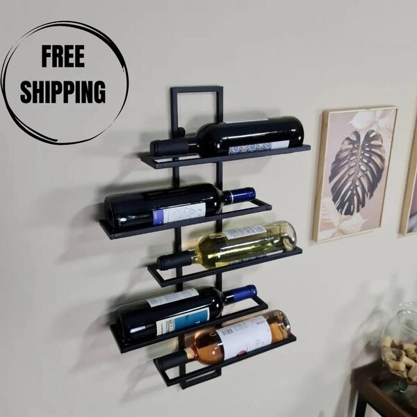 Metal Wine Rack - Etsy