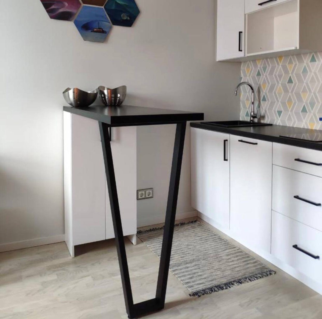 Heavy Duty Kitchen Steel Table Leg one Leg, Metal Dining Table Leg ...