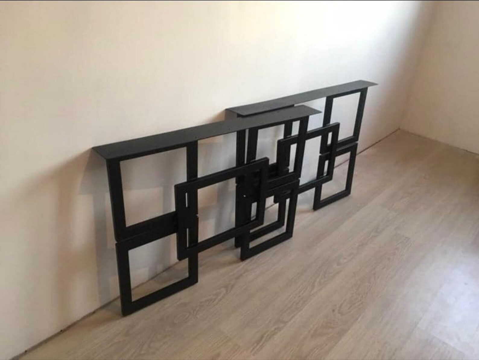 Heavy Duty Steel Table Legs (set of 2): Metal Dining, Coffee Table - Etsy