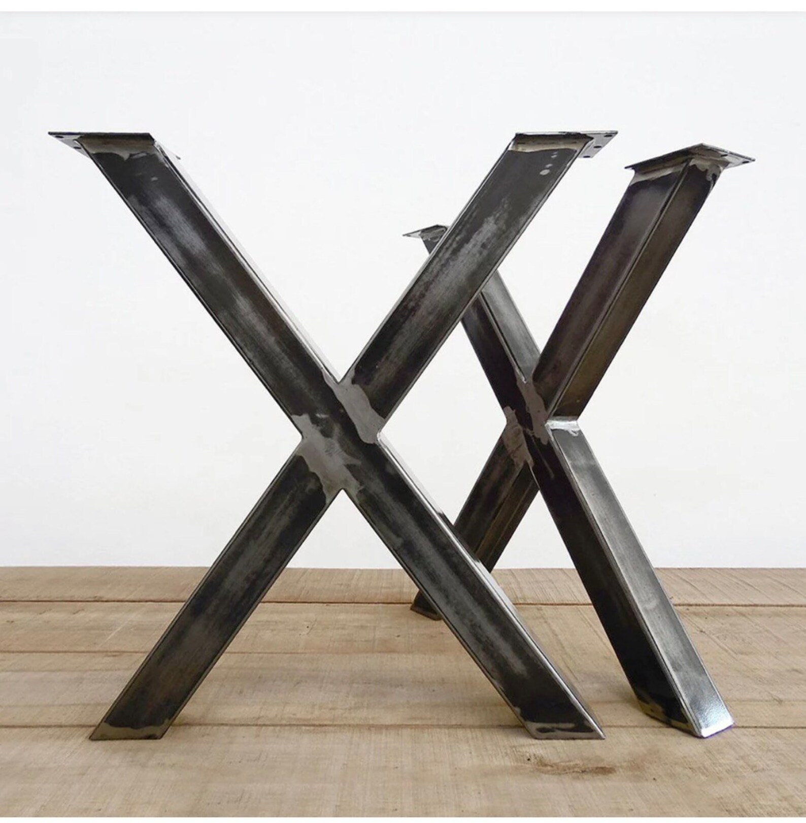 Modern Steel Table Legs (set of - Ideal for Kitchen/dining Tables ...