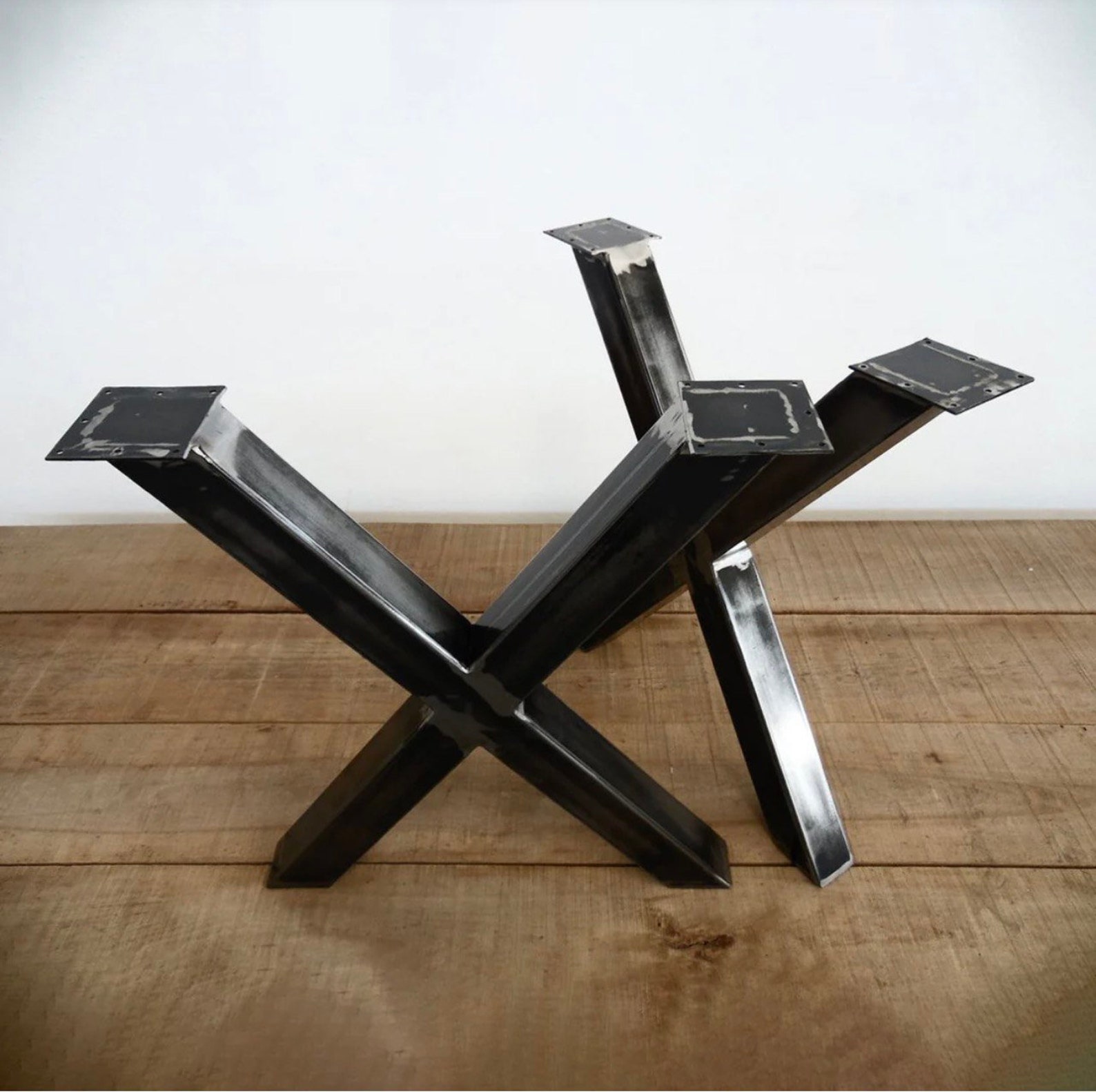 Modern Steel Table Legs (set of - Ideal for Kitchen/dining Tables ...