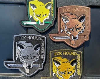 Fox Patch Metal Gear - Etsy