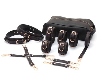 Leather Bondage Bag - Etsy