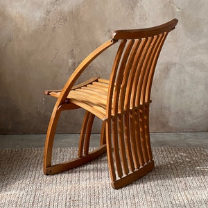 Thomas Lamb Bentwood Chair - Etsy