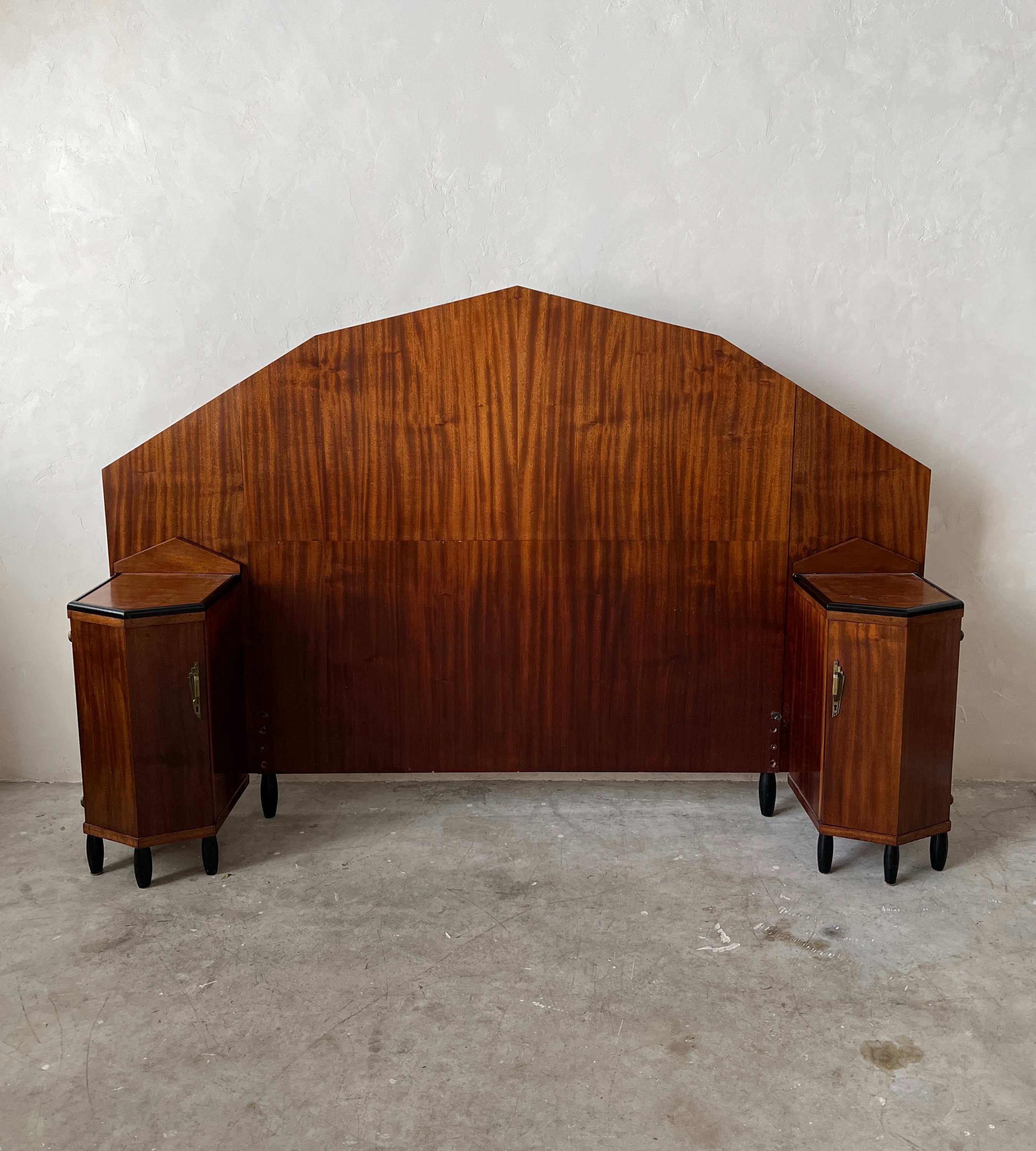 Art deco king bed store