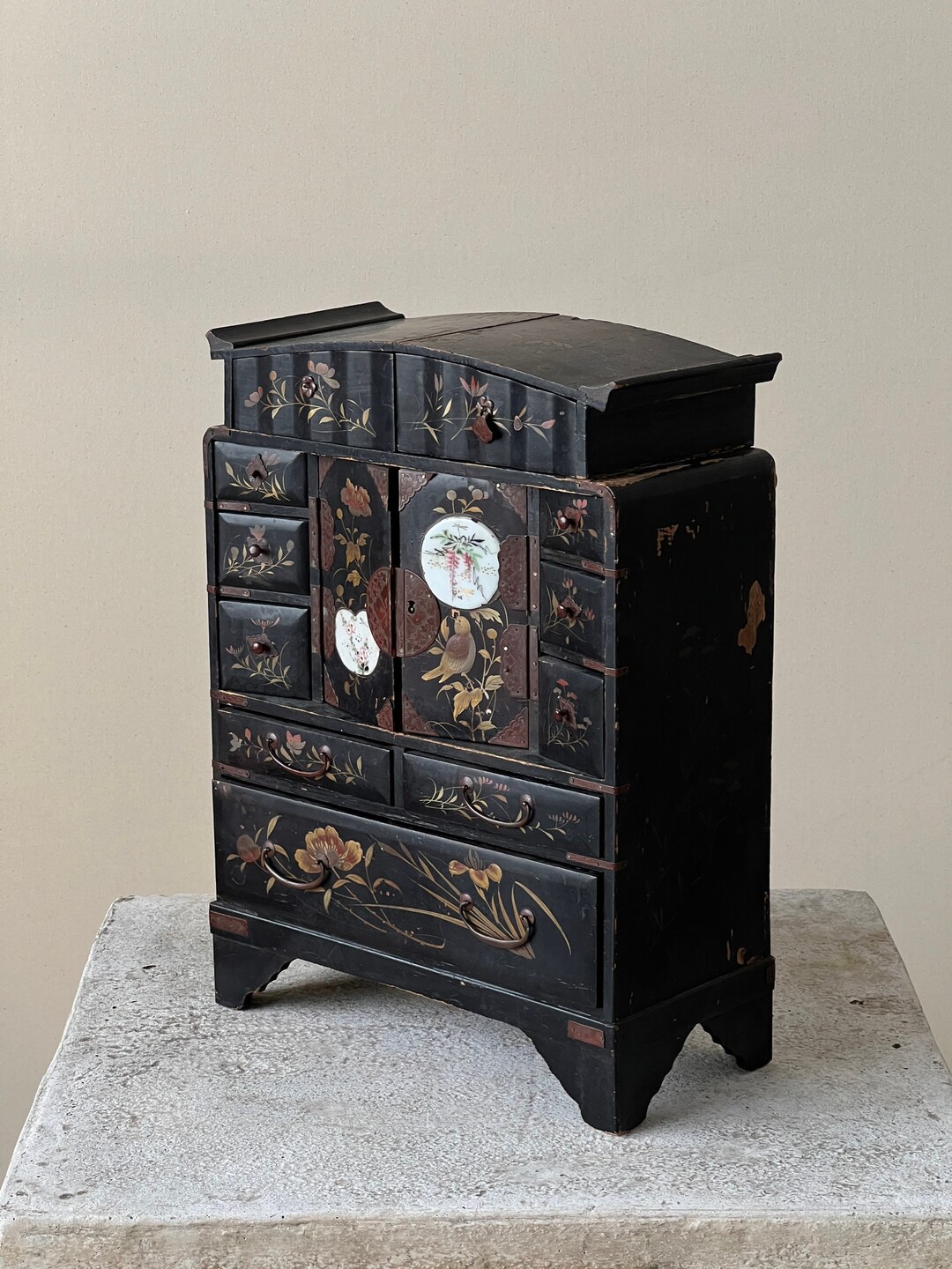 Miniature Asian Themed Cabinet - Etsy