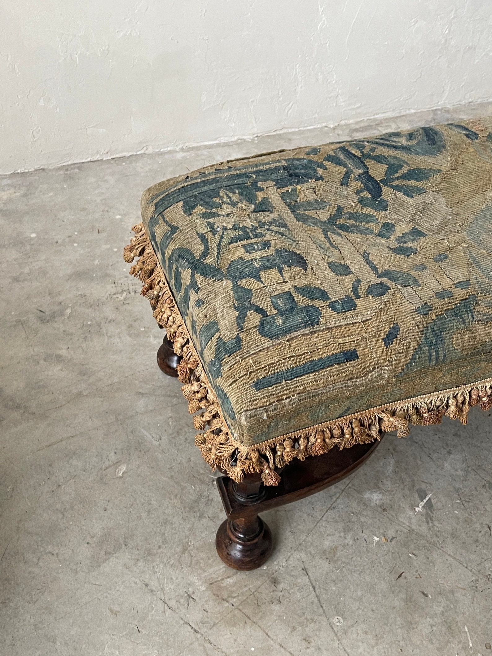 William and Mary Tapestry Bench - Etsy