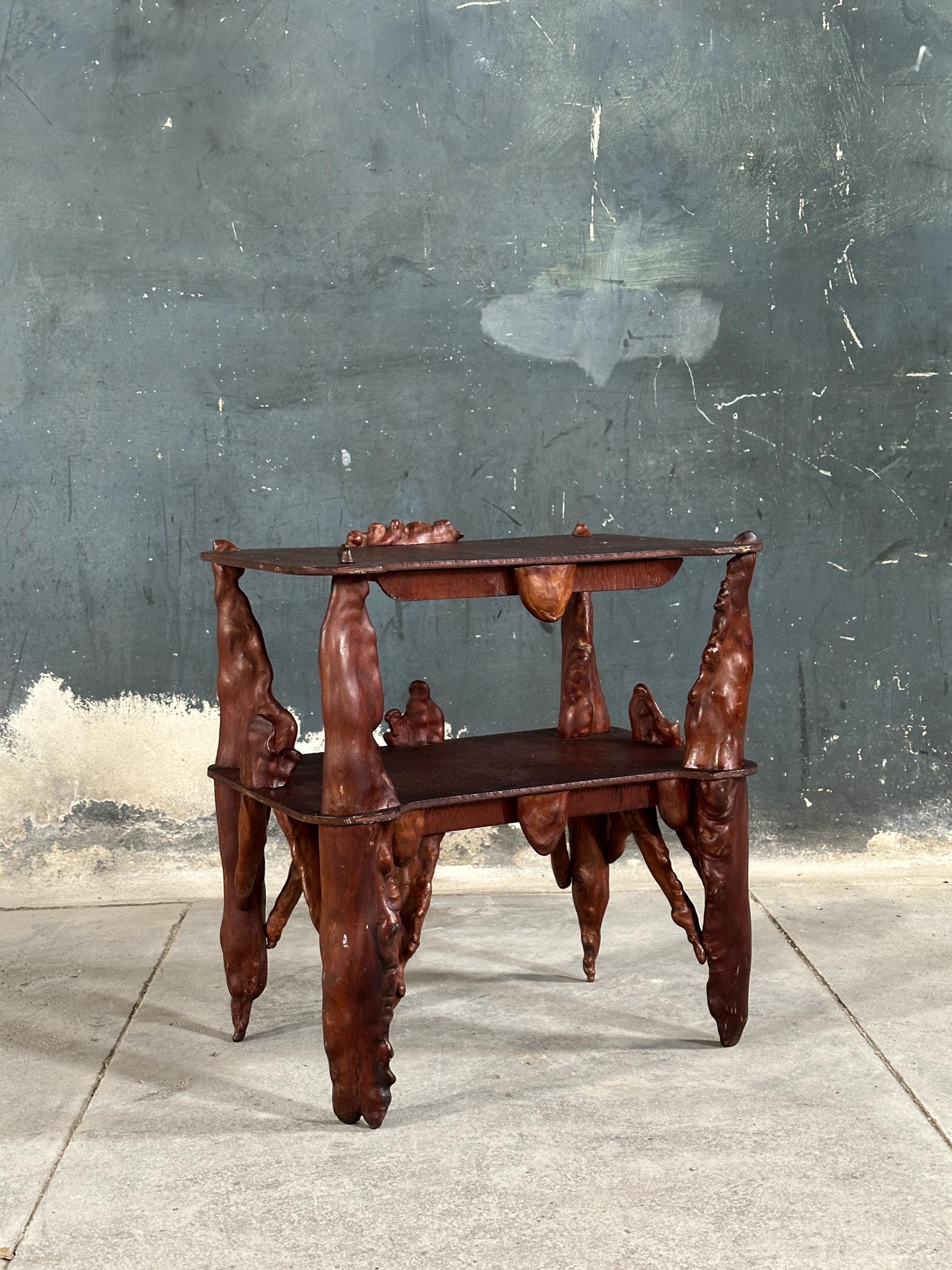 20th Century Cypress Knee End Table - Etsy