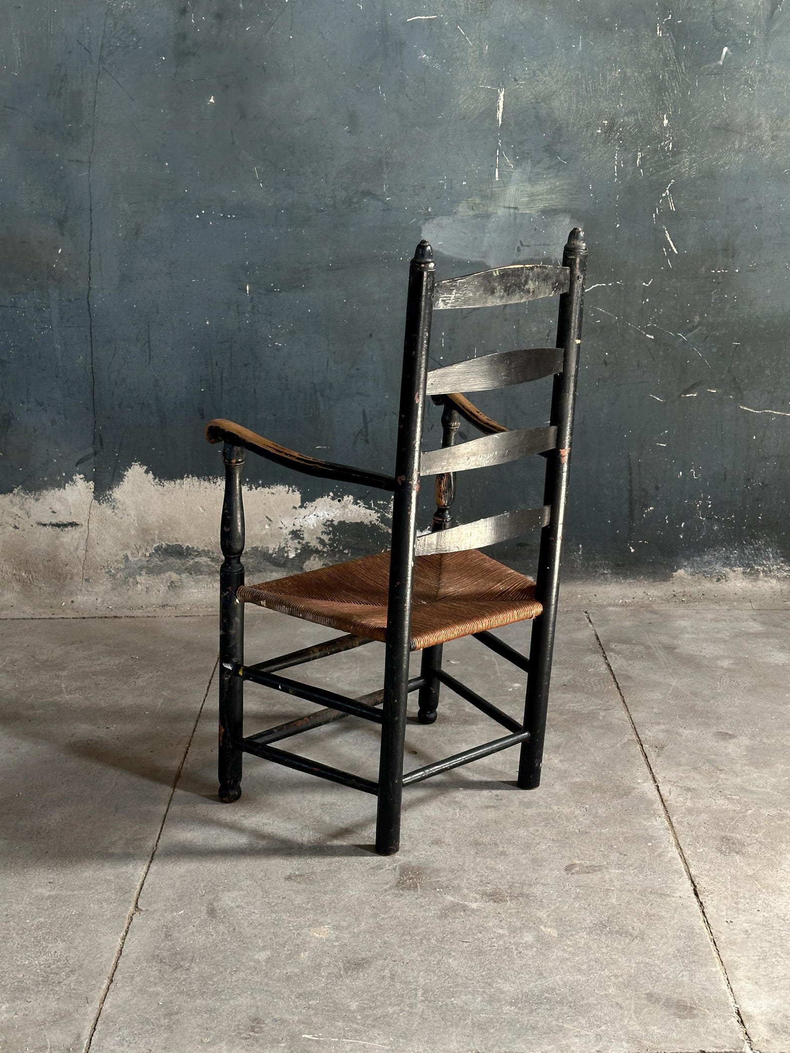 Early American Primitive Ladder Back Chair - Etsy