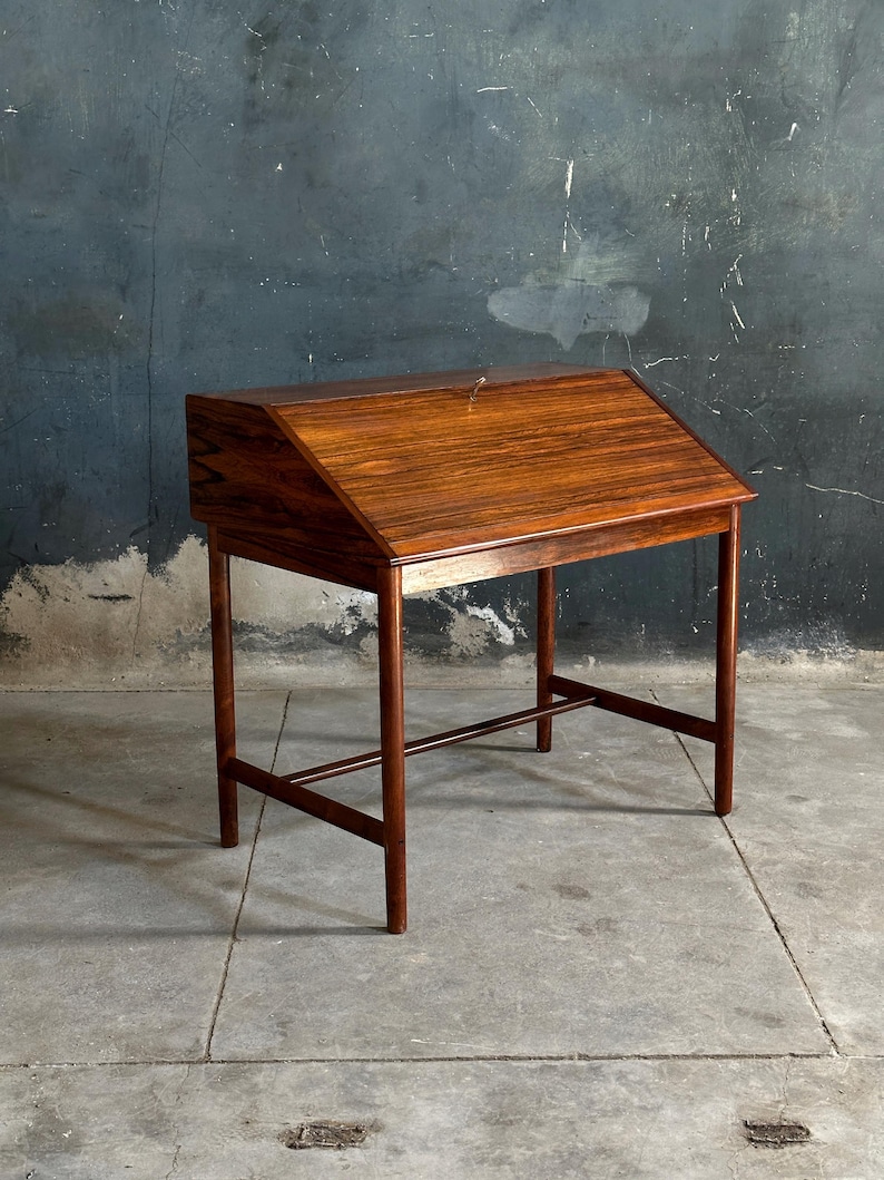 Brazilian Rosewood Desk by Torbjorn Afdal for Bruksbo - Etsy
