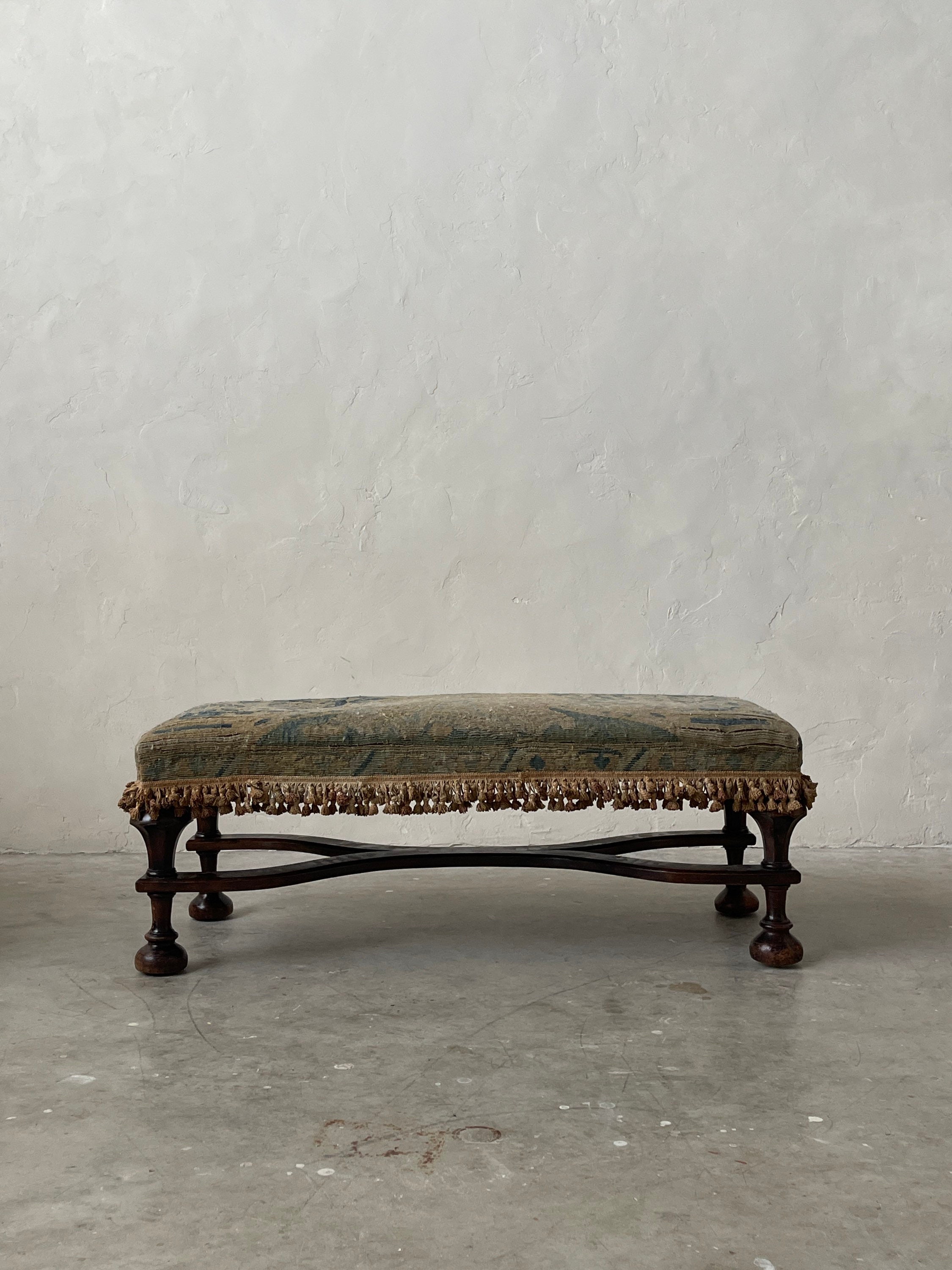 William and Mary Tapestry Bench - Etsy