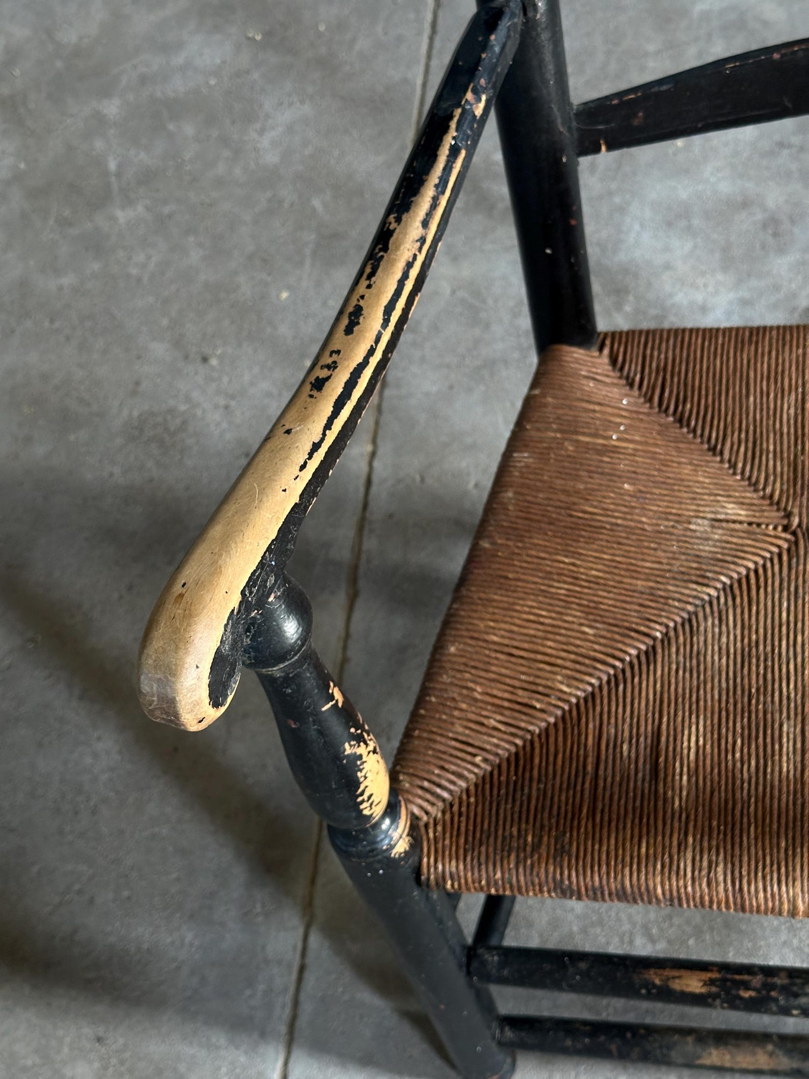 Early American Primitive Ladder Back Chair - Etsy