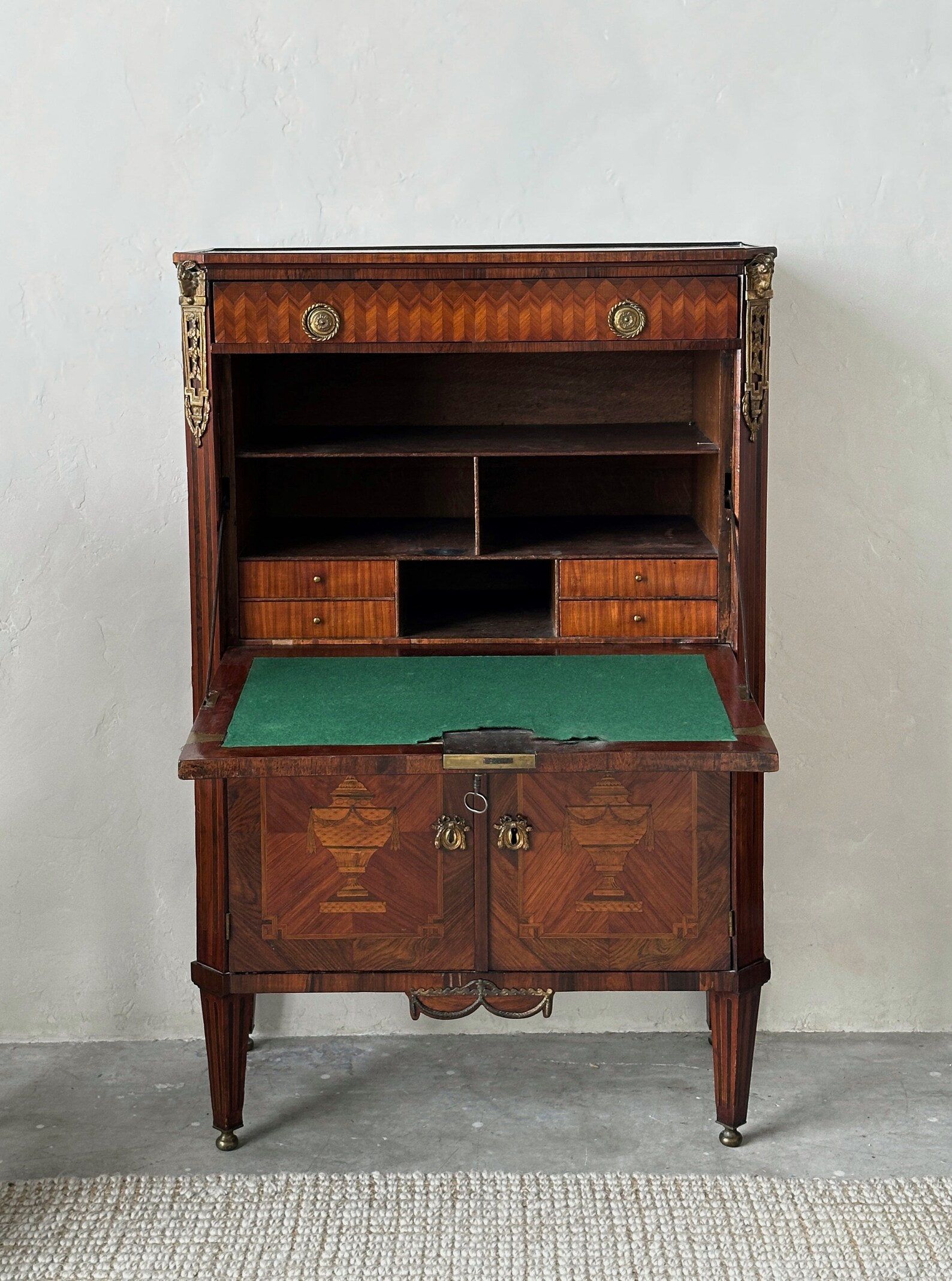 18th Century Signed Louis XVI French Secretary - Etsy