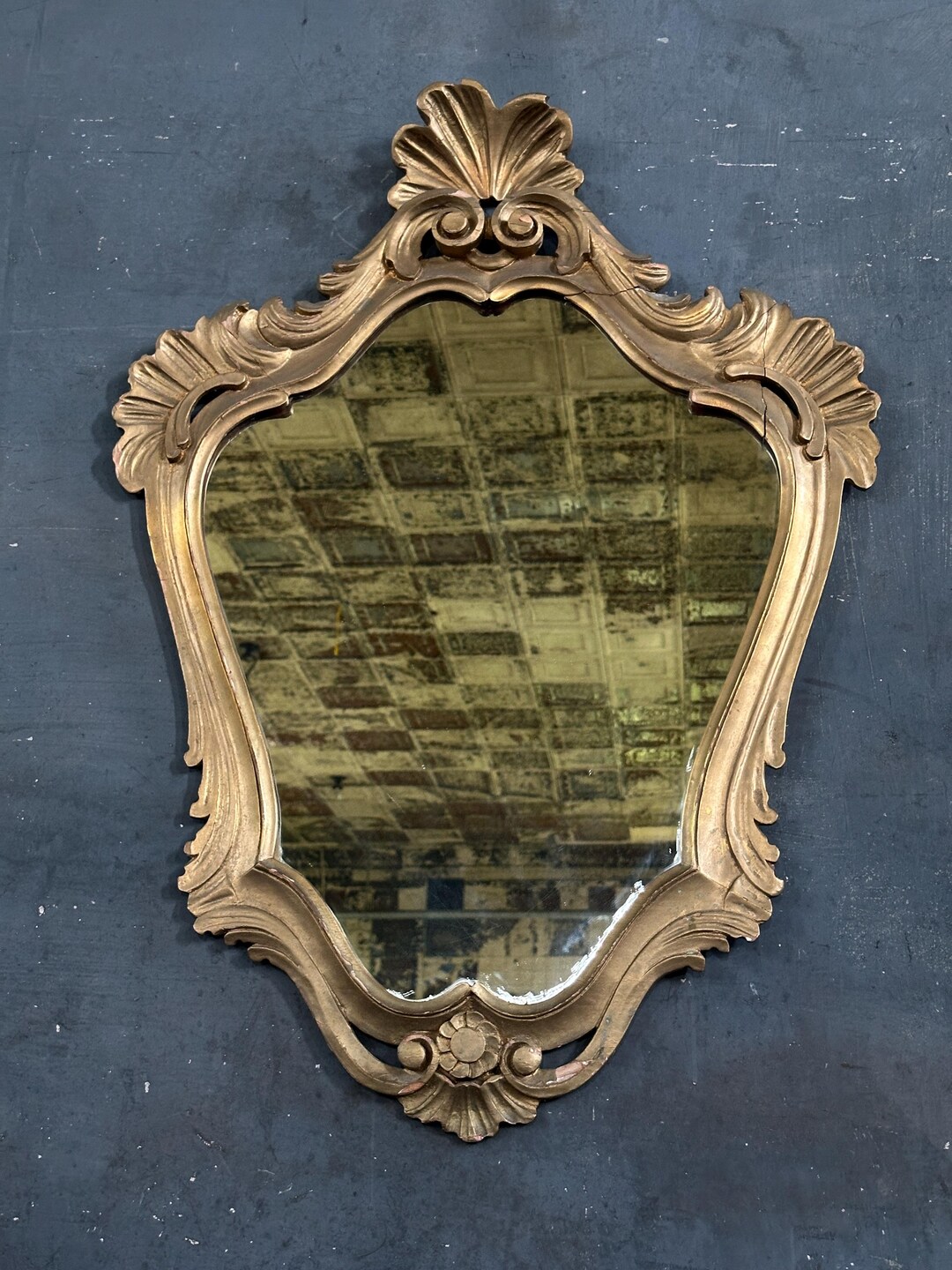 Large Italian Florentine Wall Mirror - Etsy