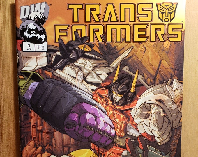 Rare TRANSFORMERS G1 Generation One Volume 1 Issue #1 Retailer ...