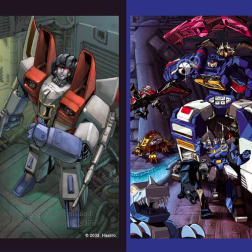Transformers Generation One G1 Posters Set of 4 From Dreamwave - Etsy