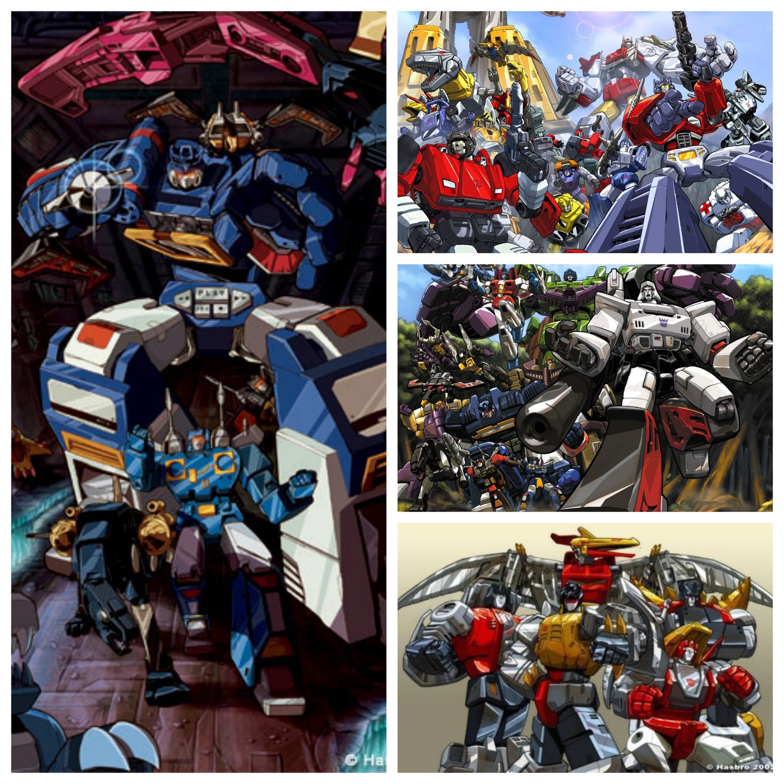 Transformers Generation One G1 Posters Set of 4 From Dreamwave Comics ...