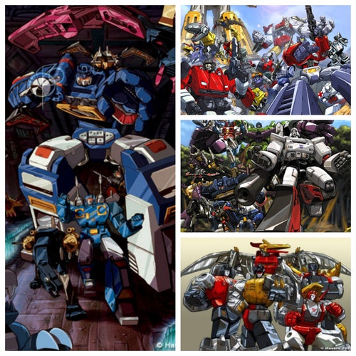 Transformers Generation One G1 Posters Set of 4 From Dreamwave - Etsy