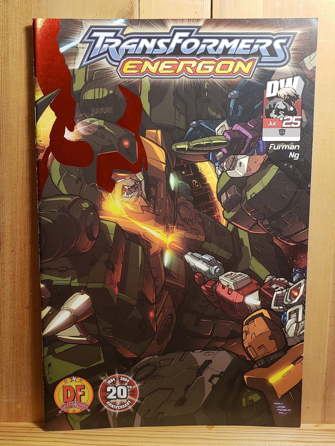 Rare TRANSFORMERS Energon #25 Variant Gatefold Cover Comic Book ...