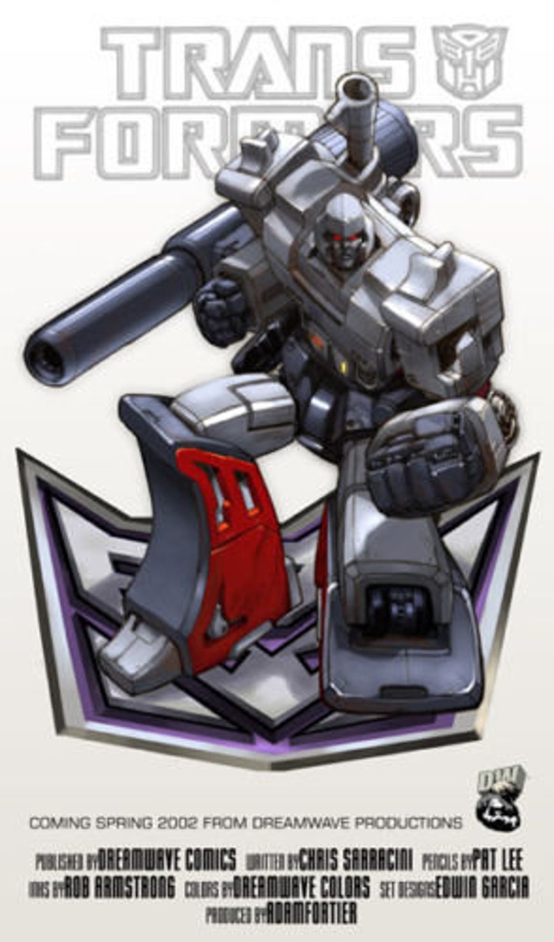 Transformers Generation One G1 Posters Set of 10 From Dreamwave Comics ...
