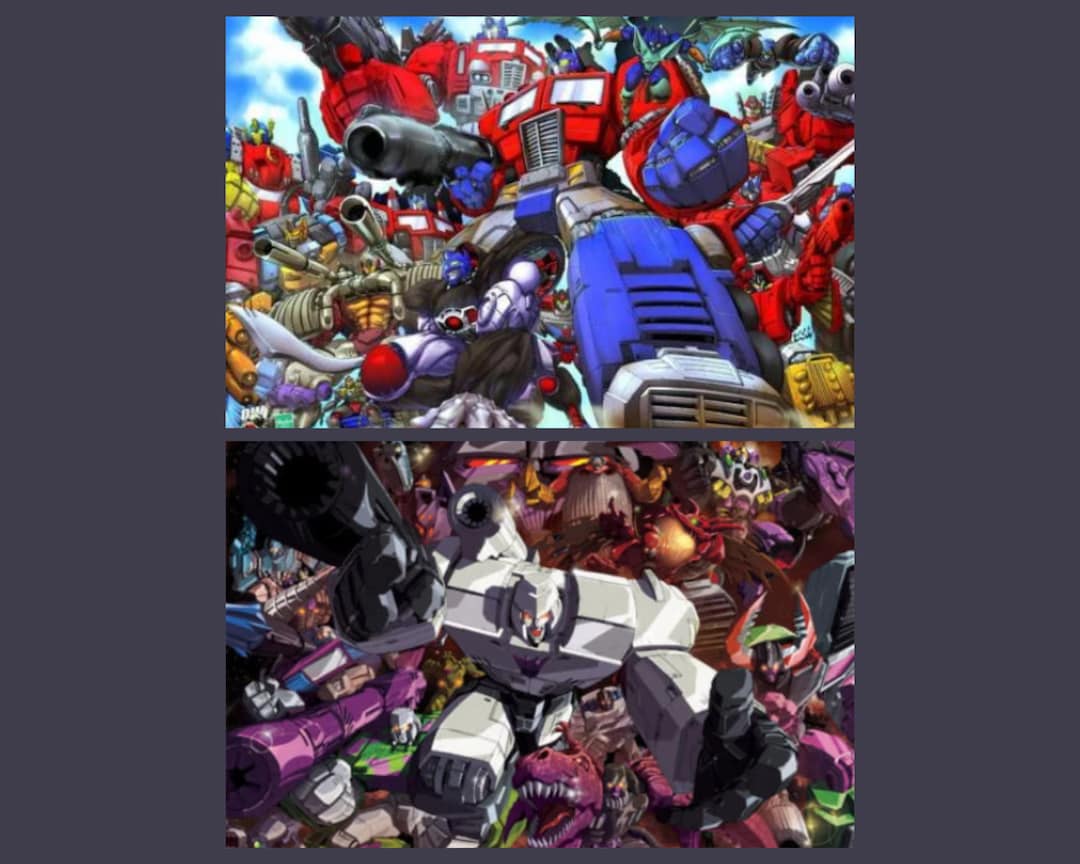 New Transformers G1 Generation ALL Optimus Prime & ALL Megatron Posters ...