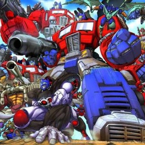 Transformers Generation One G1 Posters Set of 10 From Dreamwave Comics ...
