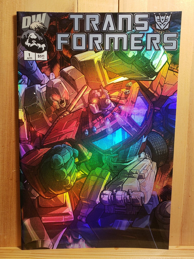 TRANSFORMERS G1 Volume 1 Issue 1 Optimus Prime Vs Megatron Holofoil ...