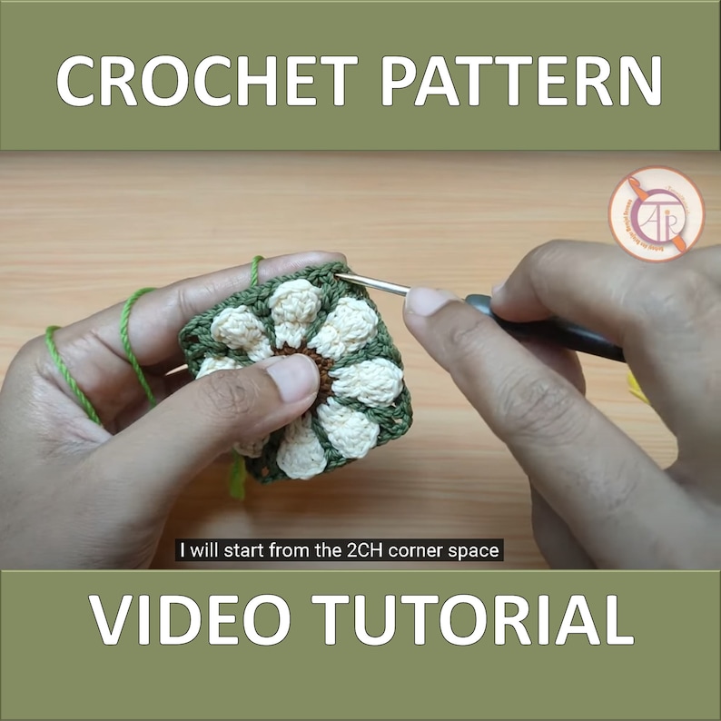 Pattern + Video Tutorial Crochet Bag Strap, Daisy Flower Charity Fanny ...