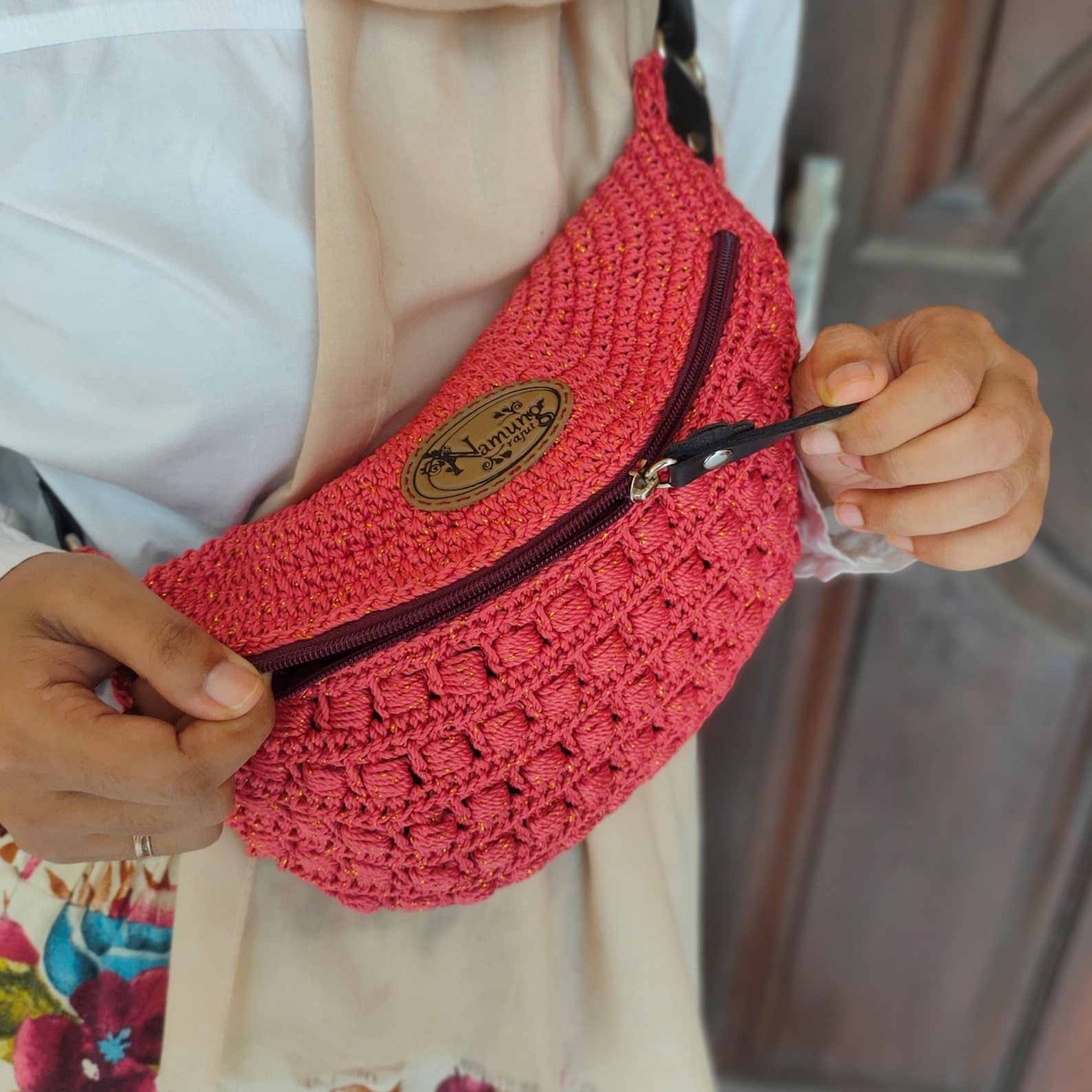 Video Tutorial Crochet Bag Patterns PUFFY Fanny Pack Easy | Etsy
