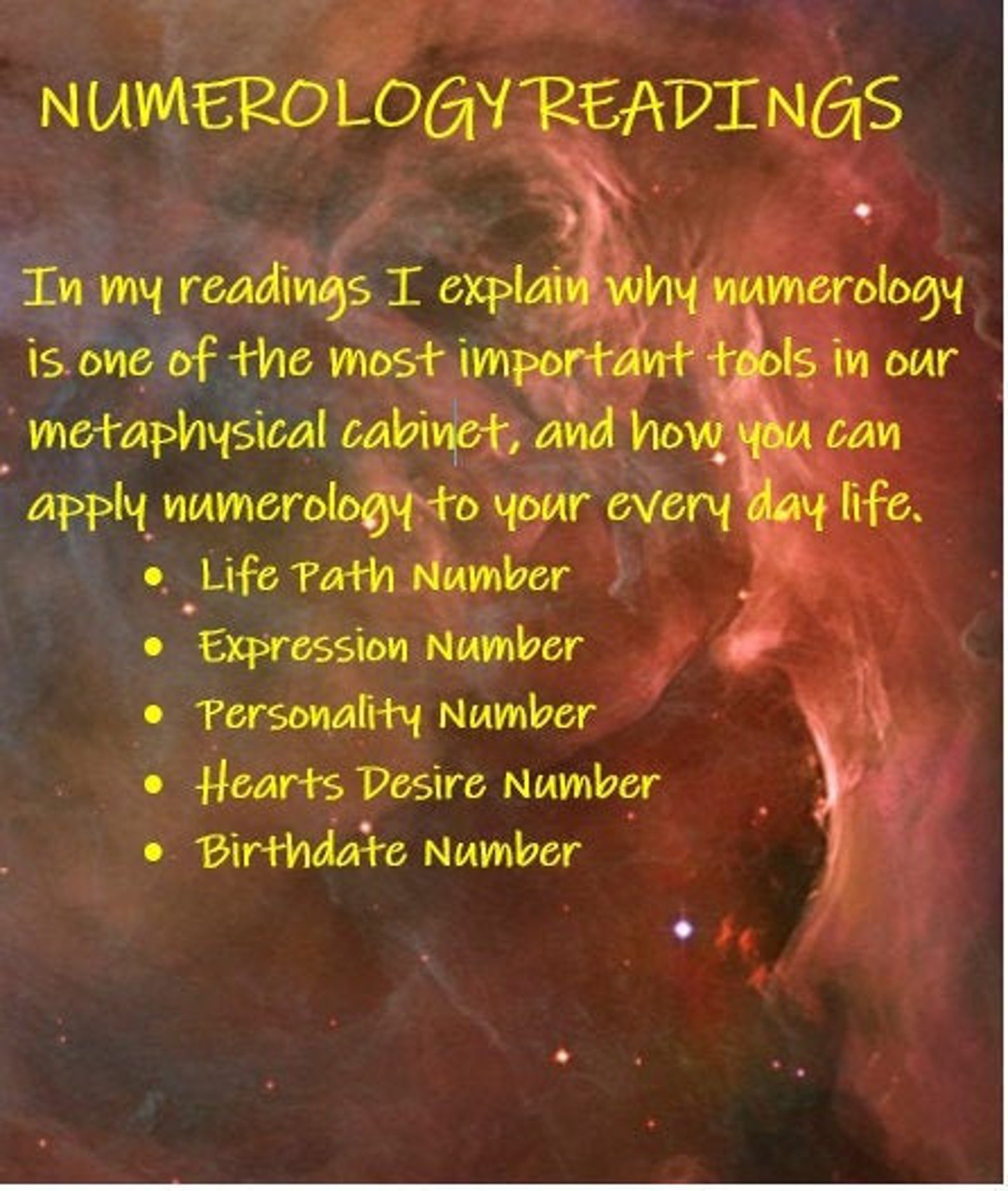 Numerology Readings Metaphysical Cheat Sheet for Learning - Etsy