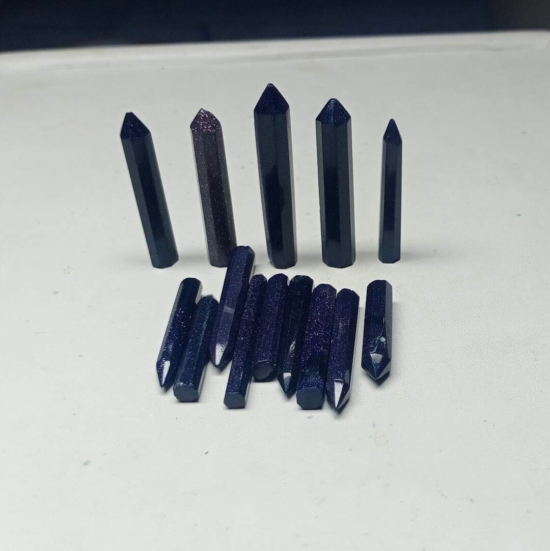 Blue Sunstone Tower, Beautiful Blue Sunstone Pencils, Sunstone Towers ...