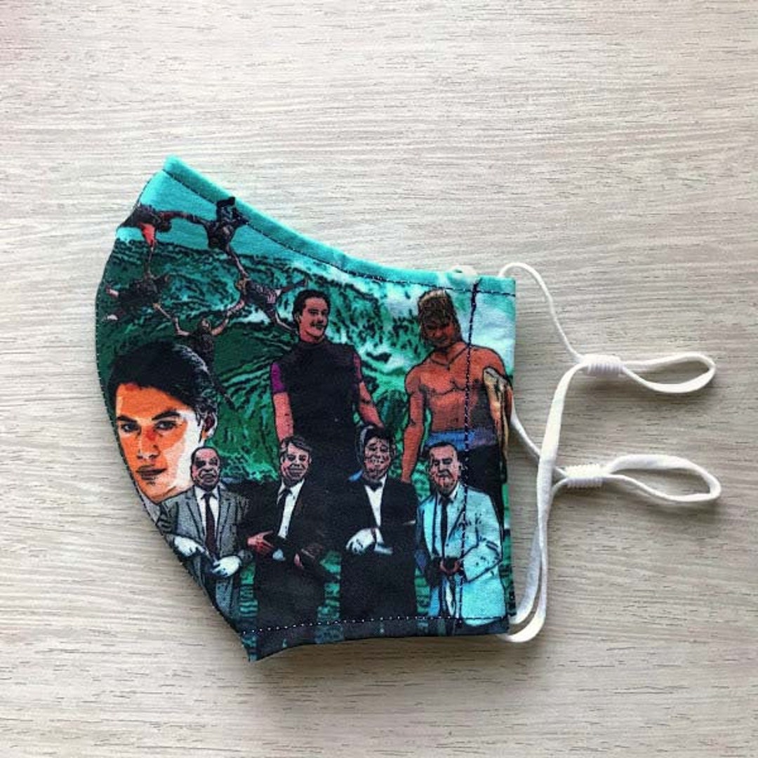 Caught My First Tube Point Break Face Mask - Etsy