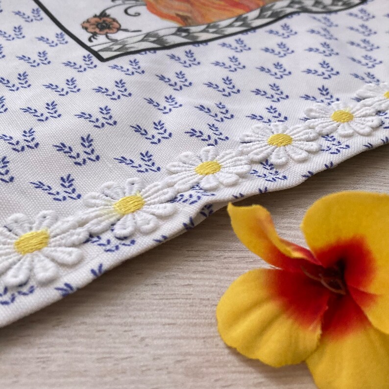 Midsommar Mural Folk Art Tea Towel - Etsy