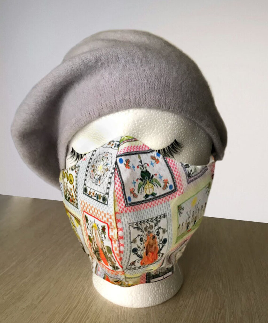 Midsommar Folk Art Cotton Face Mask - Etsy