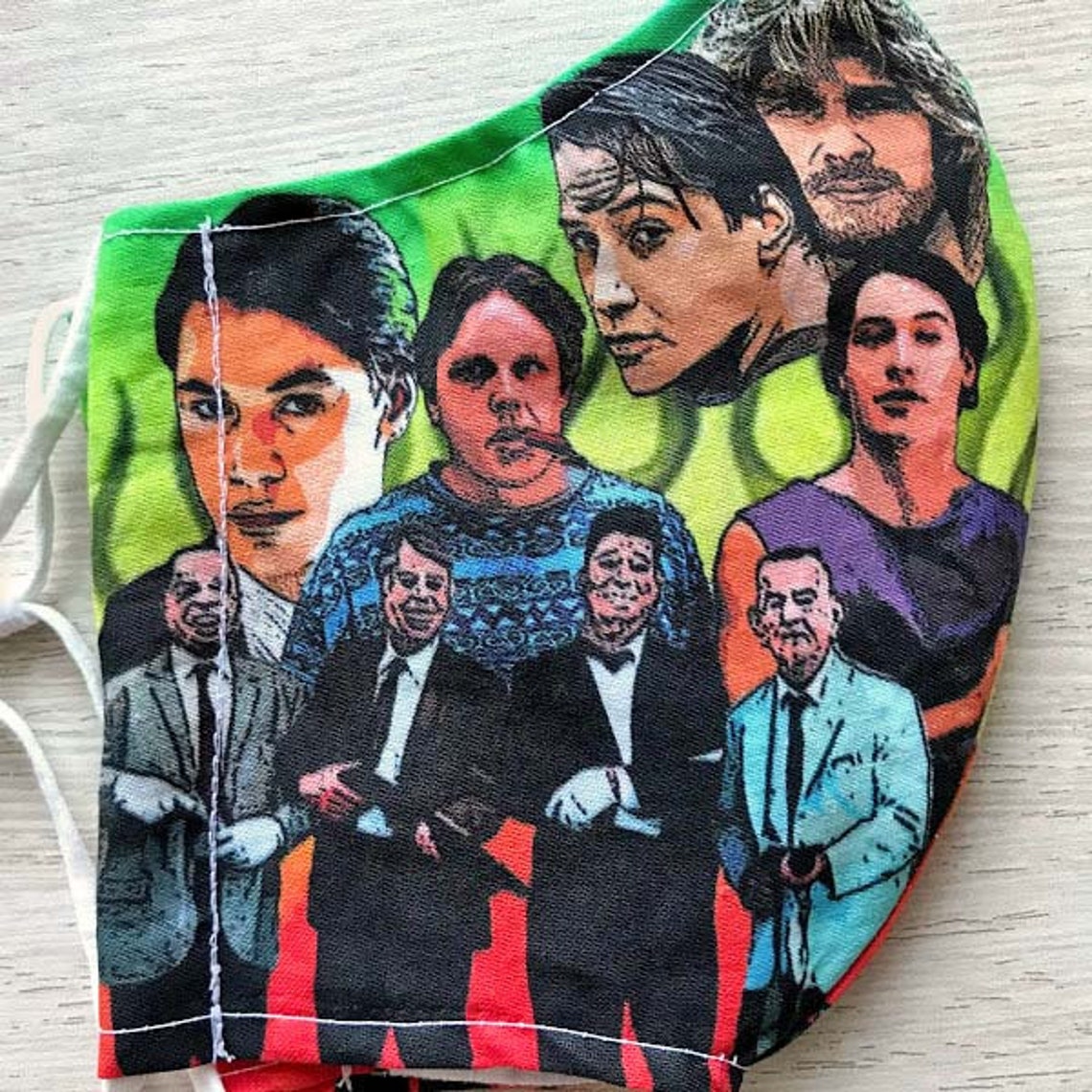 Johnny Utah Point Break Face Mask | Etsy