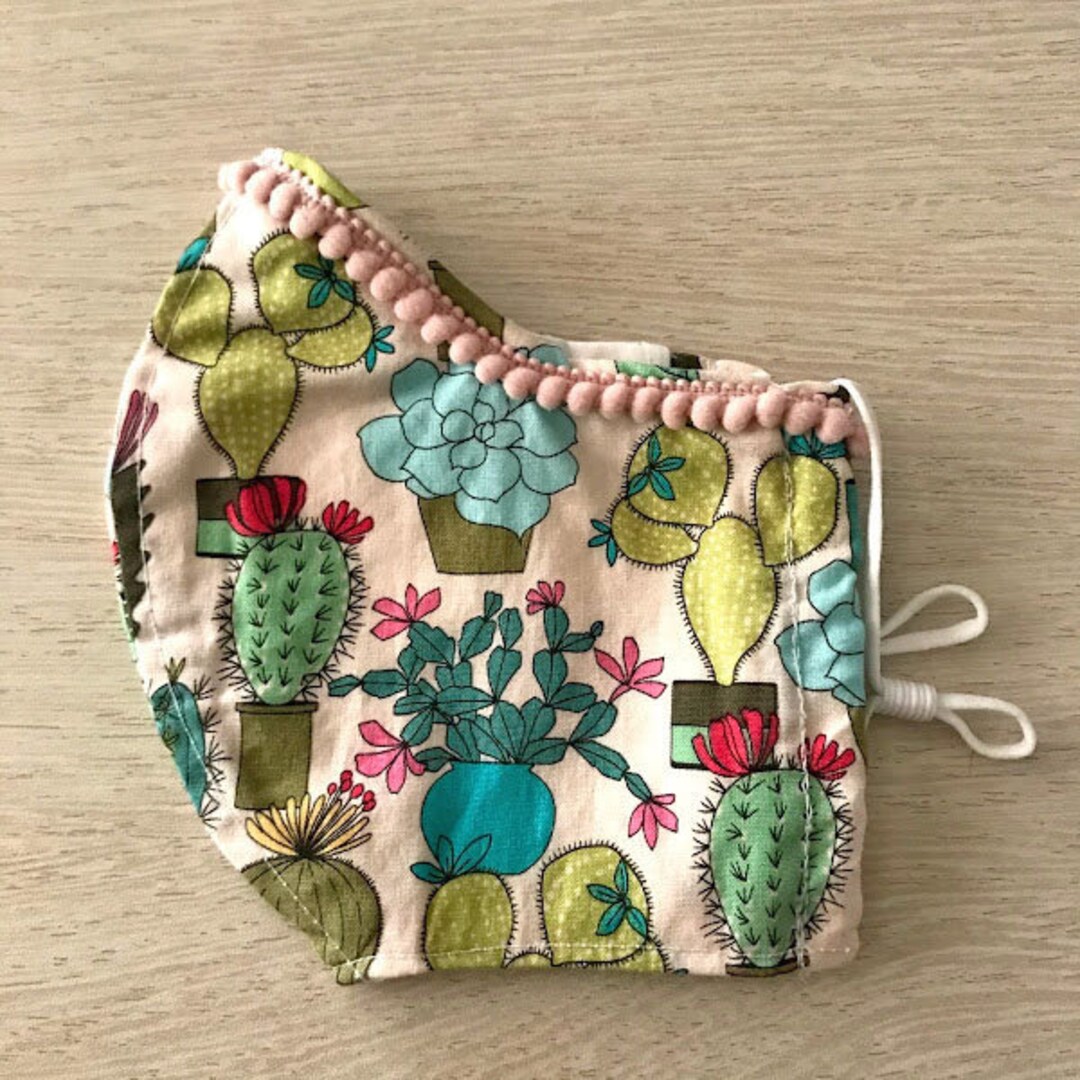 Cactus Fiesta Face Mask - Etsy