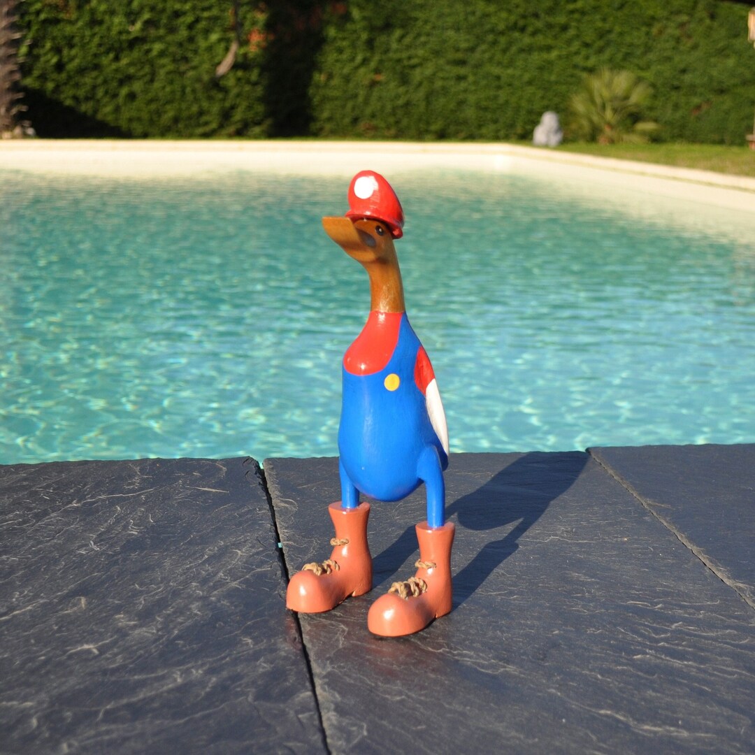 Mario the Plumber - the Adorable and Crazy Ducks. - Etsy