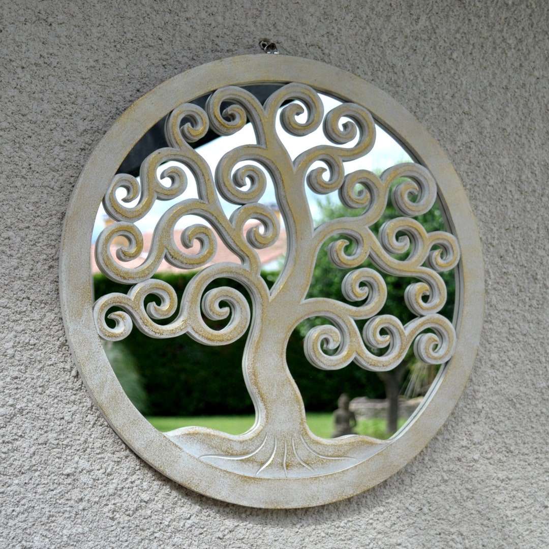 Tree of Life Mirror - Etsy