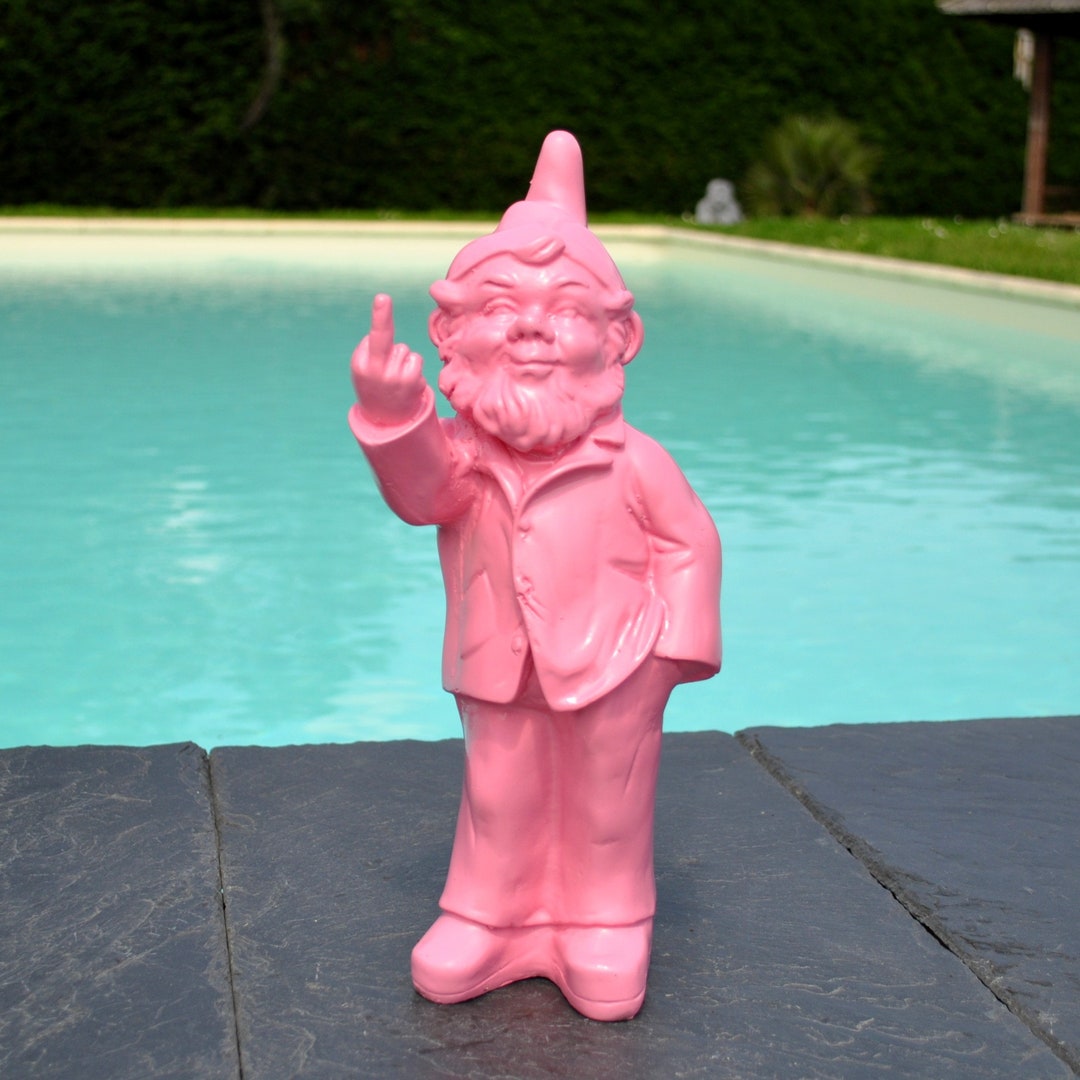 Garden Gnome Middle Finger Rose - Etsy