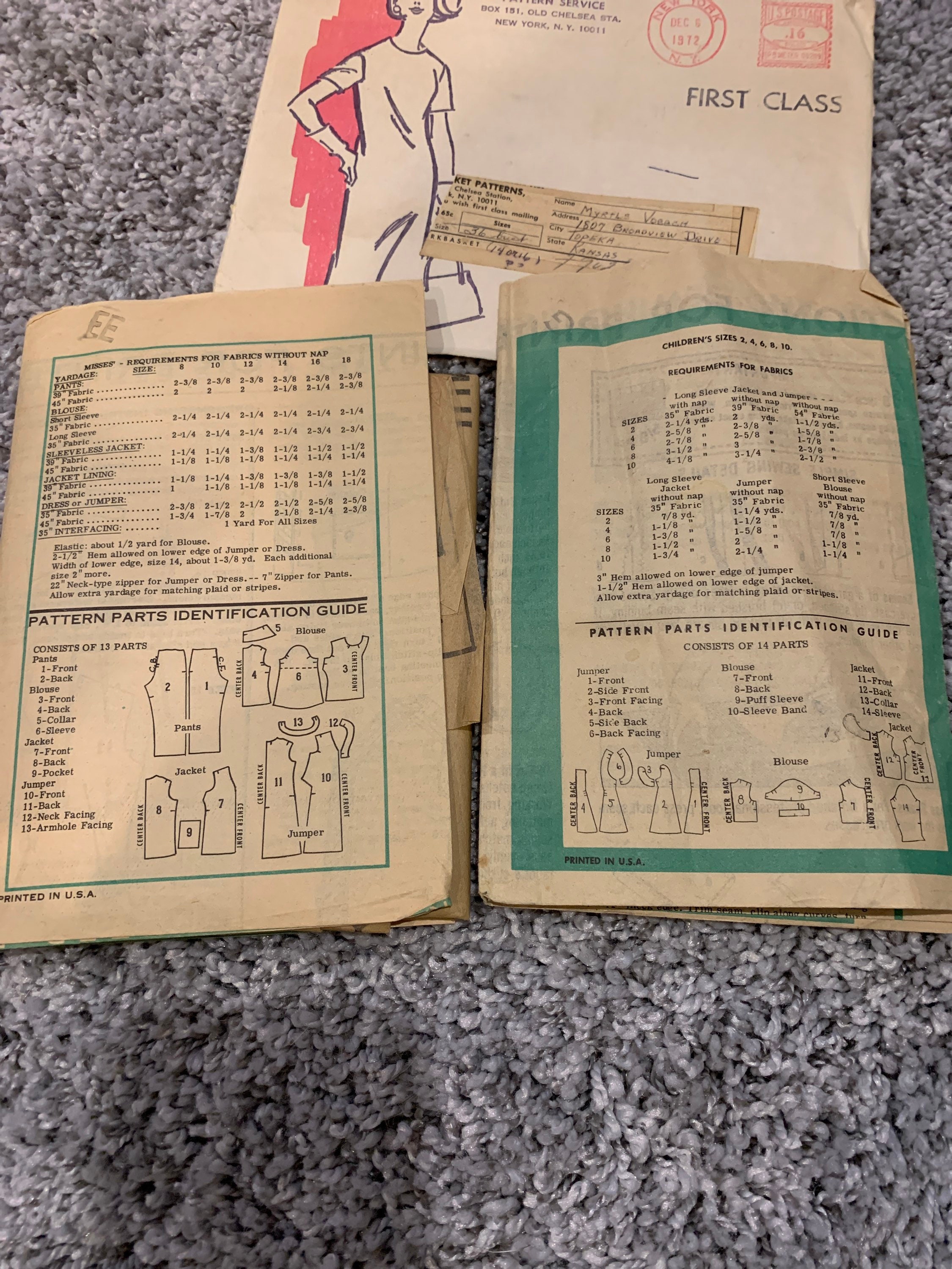 1972 2 Workbasket Vintage Patterns - Etsy