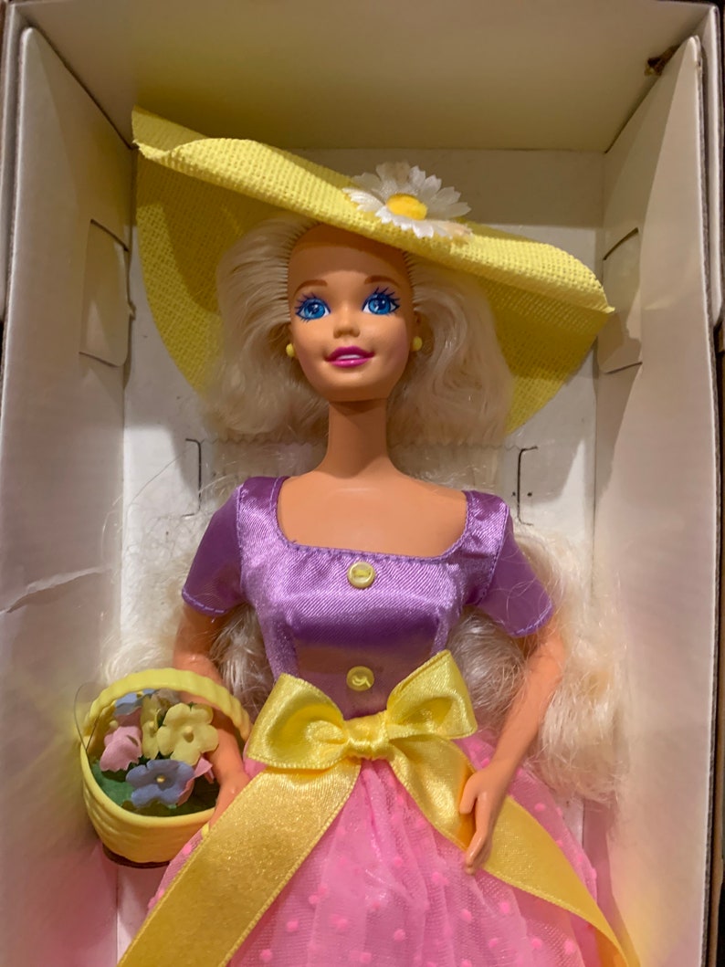 1995 Avon Special Edition Spring Blossom Barbie - Etsy