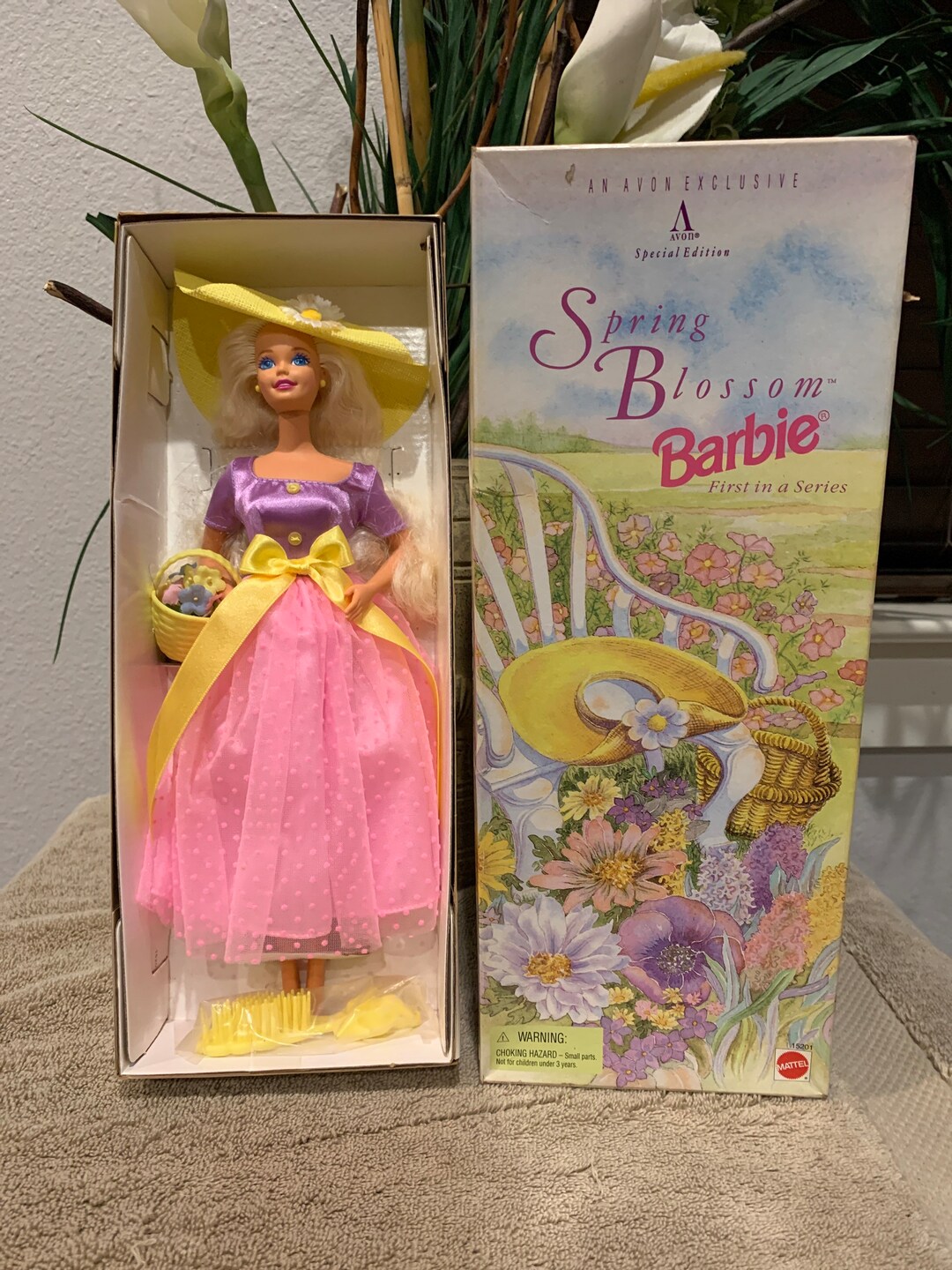 1995 Avon Special Edition Spring Blossom Barbie - Etsy