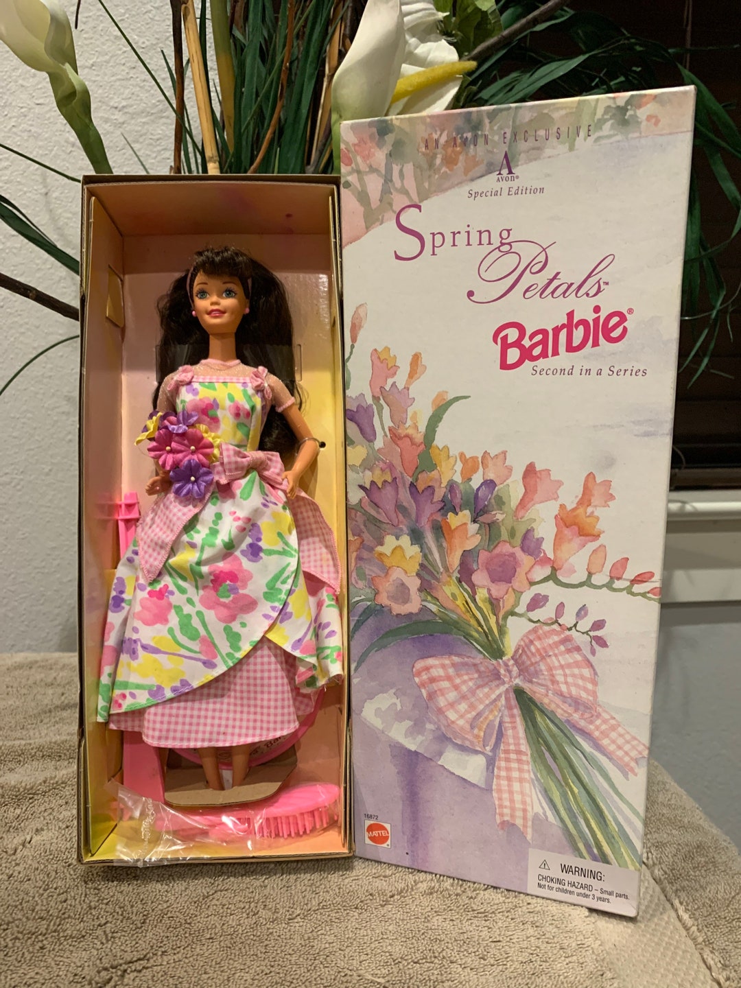 1996 Avon Special Edition Spring Petals Barbie - Etsy
