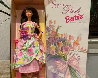 Dolls Spring Tea Party Barbie 1997 Avon Exclusive Special - Etsy