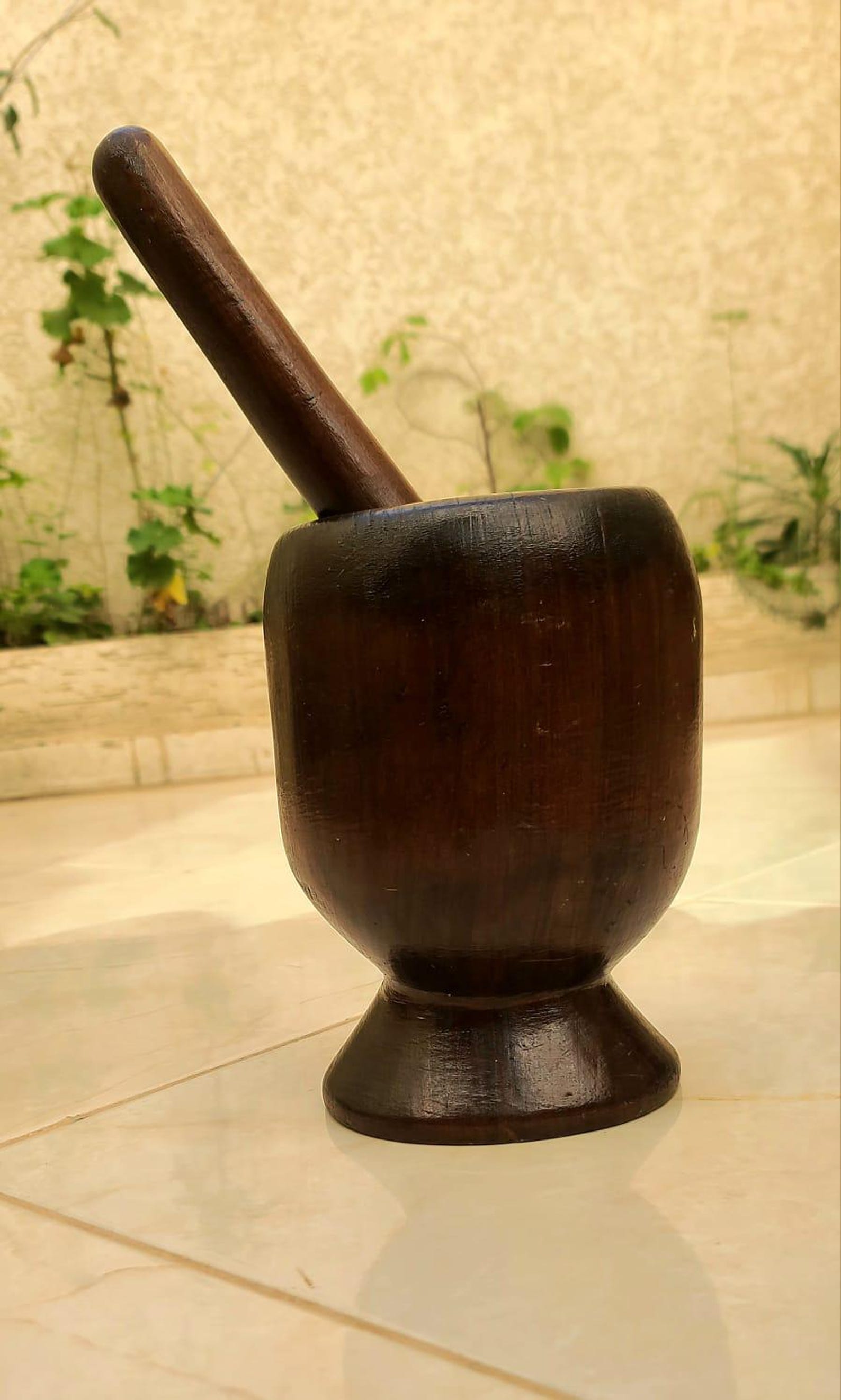 Vintage Mortar,engraved Mortar and Pestle,handmade Mortar,moroccan ...