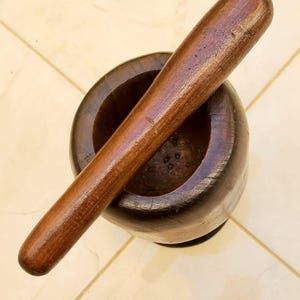 Vintage Mortar,engraved Mortar and Pestle,handmade Mortar,moroccan ...