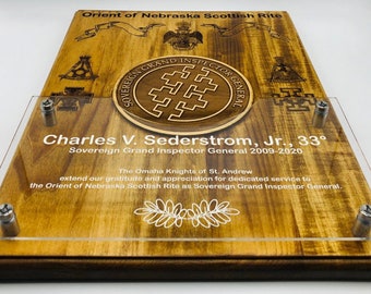 Masonic Plaque | Etsy