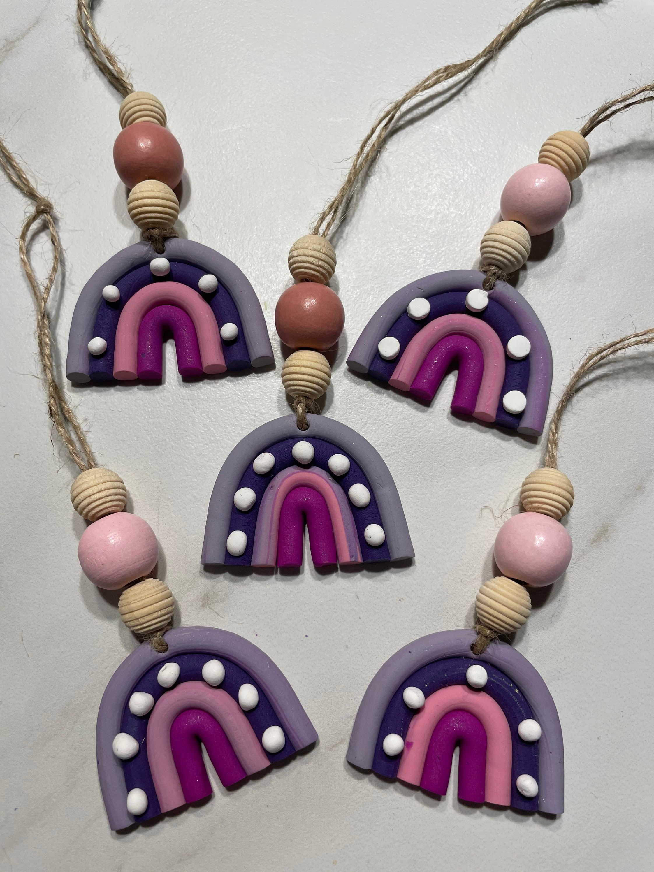 Polymer Clay Car Hanger Diffuser Add Your Favorite Oil and - Etsy