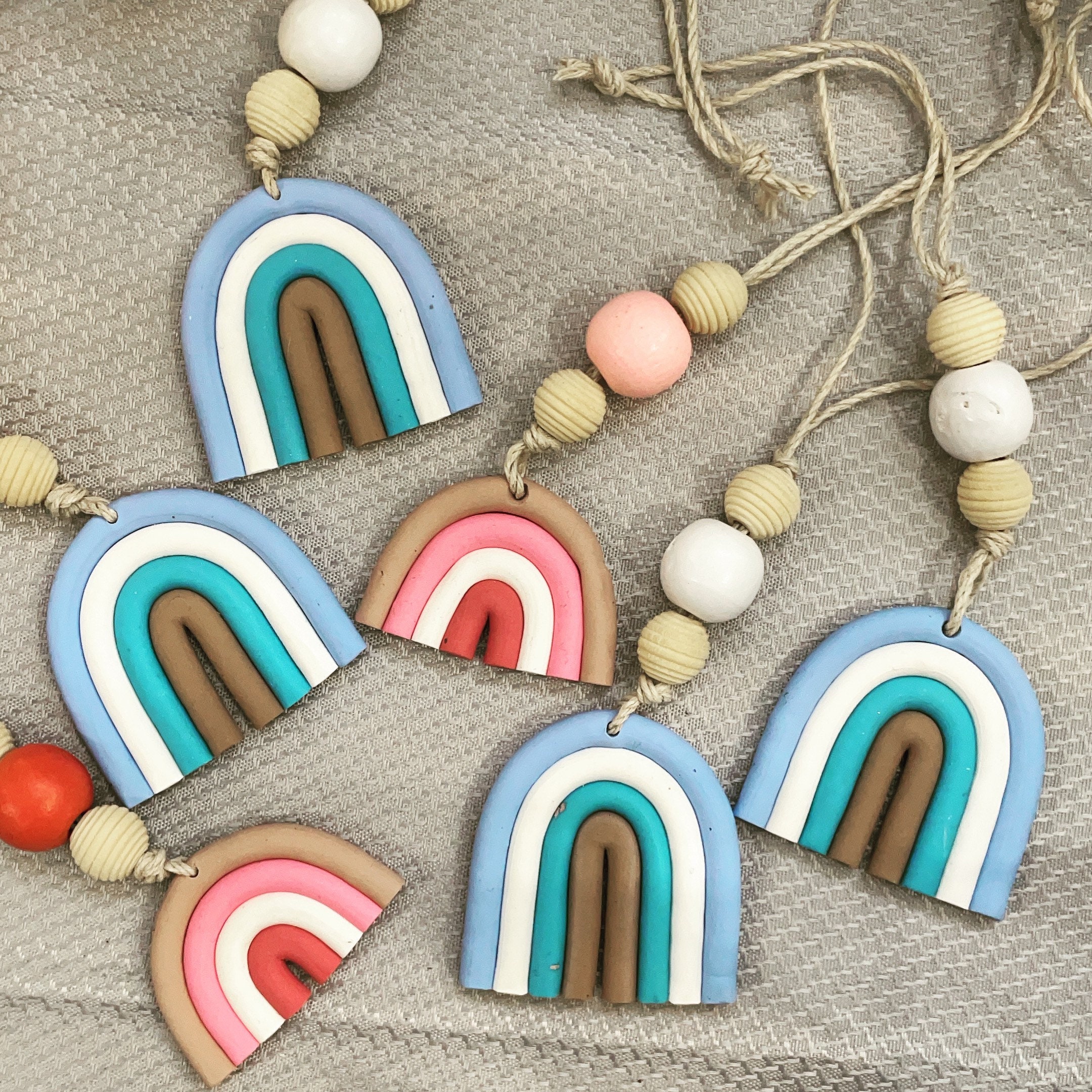 Polymer Clay Car Hanger Diffuser Add Your Favorite Oil and - Etsy